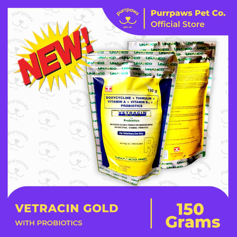 VETRACIN GOLD Vitamins Probiotics Powder (150 G) NEW PACKAGING F0a ...