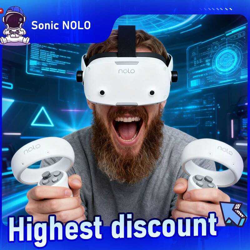 Nolo Sonic 4K Display 3840x2160 Monocular Resolution All In One Headset ...