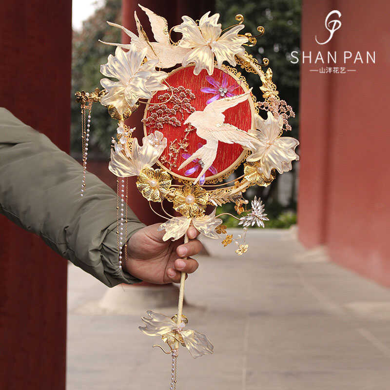 Mountain Fan Fan Bride Happy Fan Fan Handmade y Material Package ...