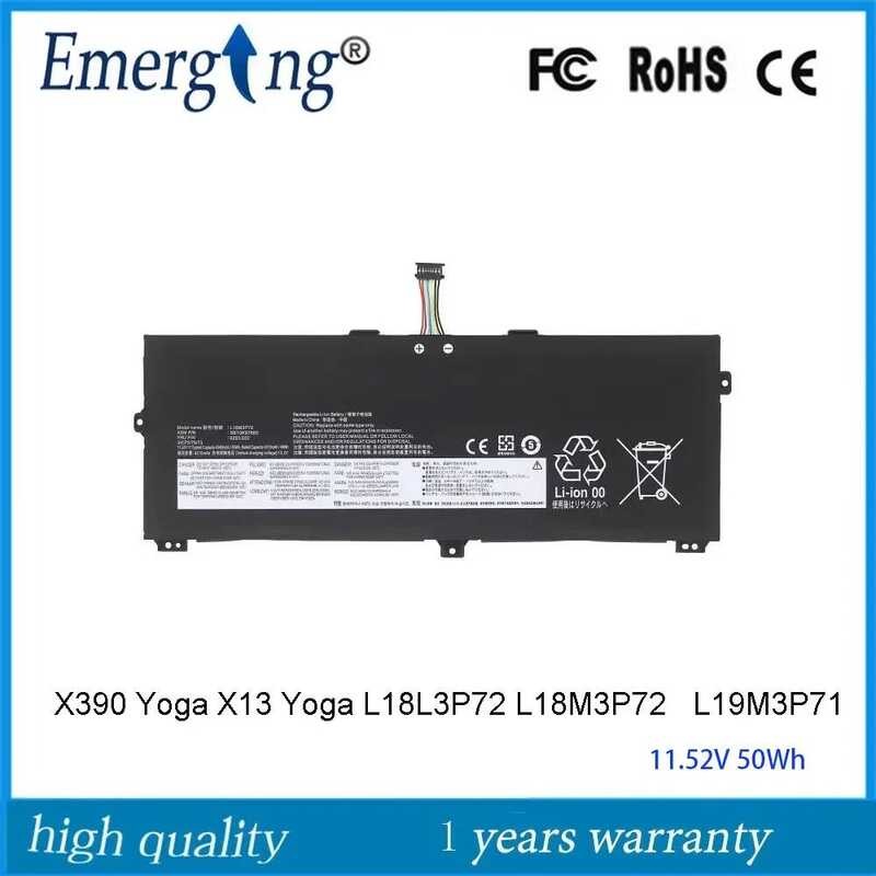 8 L18l3p72 3 L18m3p72 Laptop Battery For Lenovo X13 Thinkpad X390 X395 ...