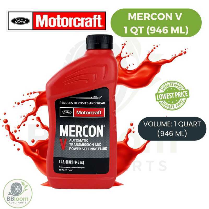 Ford Motorcraft Mercon V Automatic Transmission ATF And Power Steering ...