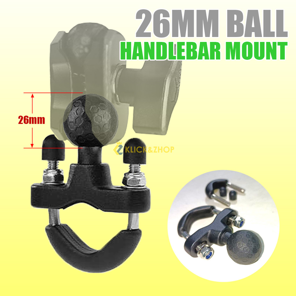 Motowolf Replacement Mounts – 22 mm & 26 mm Ball Joints For Phone ...