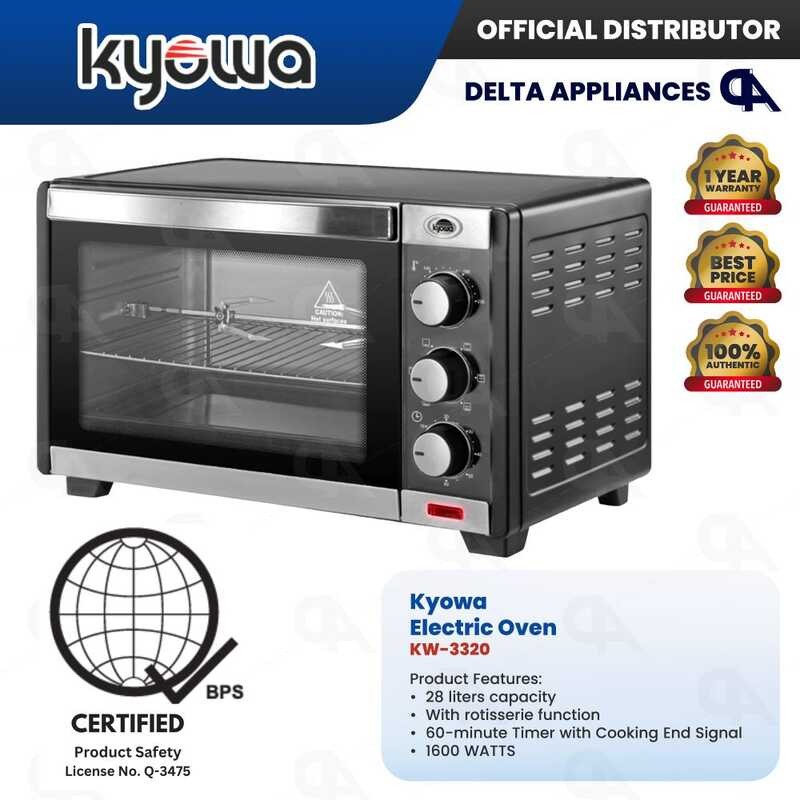 Kyowa Kw-3320 Electric Oven 28L | Shopee Philippines