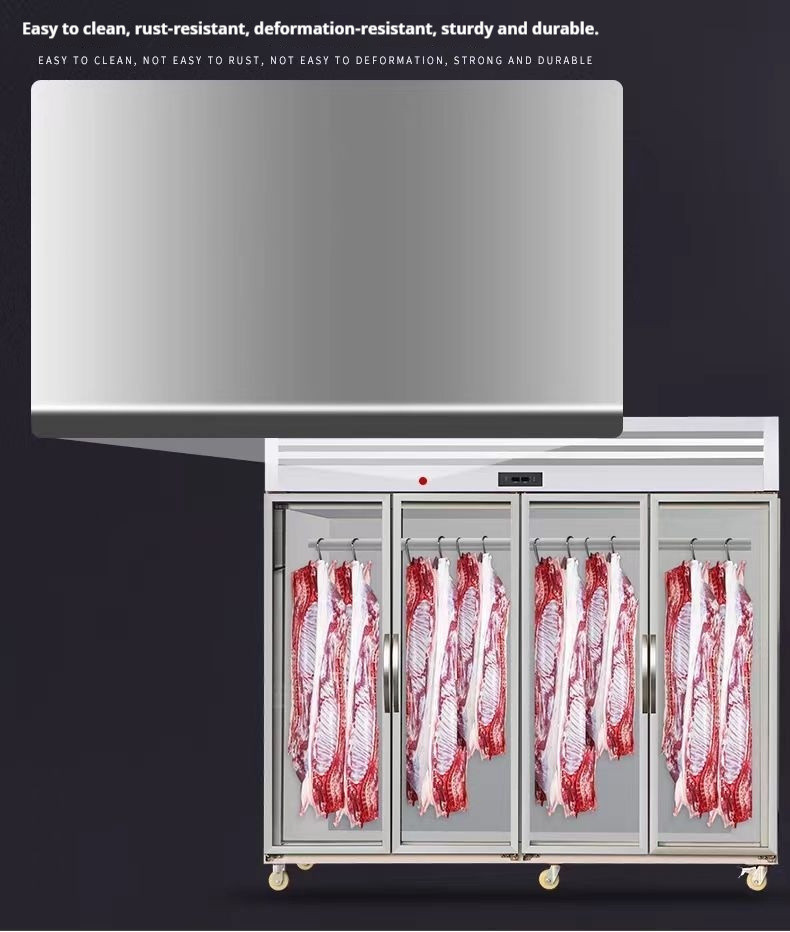 Meat hanging cabinet, commercial refrigerated and fresh meat frozen ...