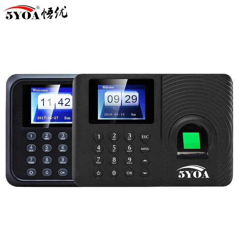 Fingerprint 3 F Attendance Biometric Hine System Employee Keypad ...