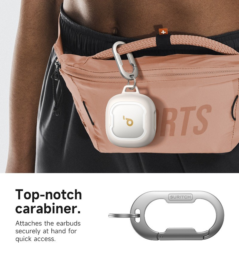 SURITCH Case for Soundcore Sport X20 Shockproof with Carabiner ...