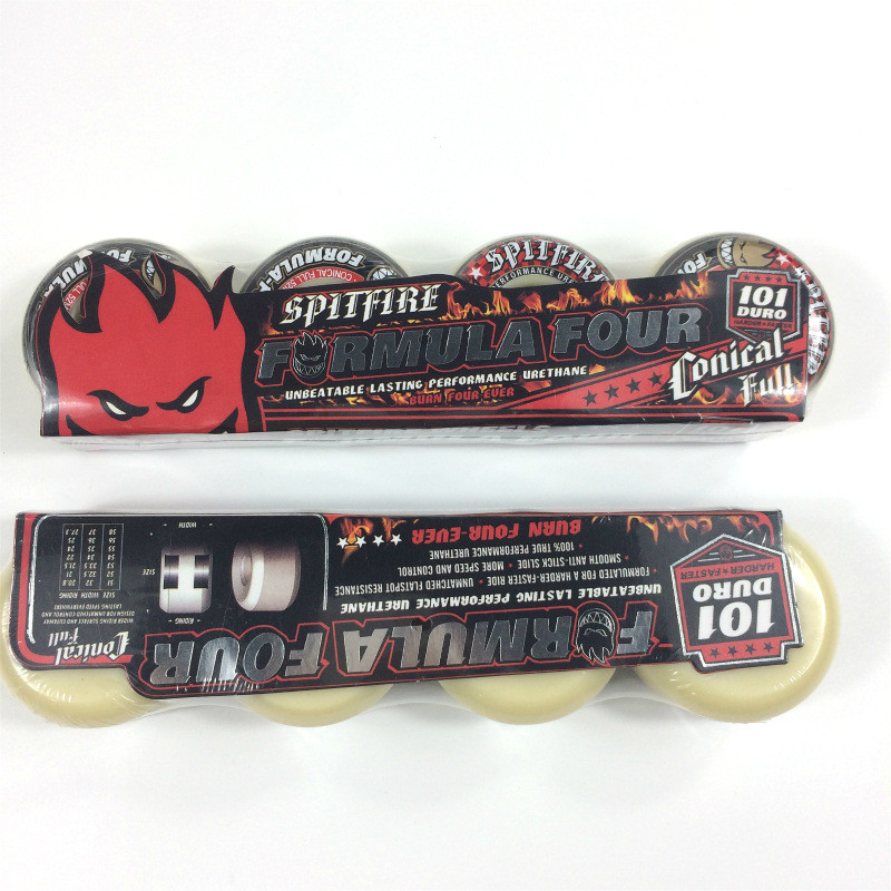 Spitfire Wheels Small Fire Man Double Tilt Skateboard Wheel 101A Hard ...