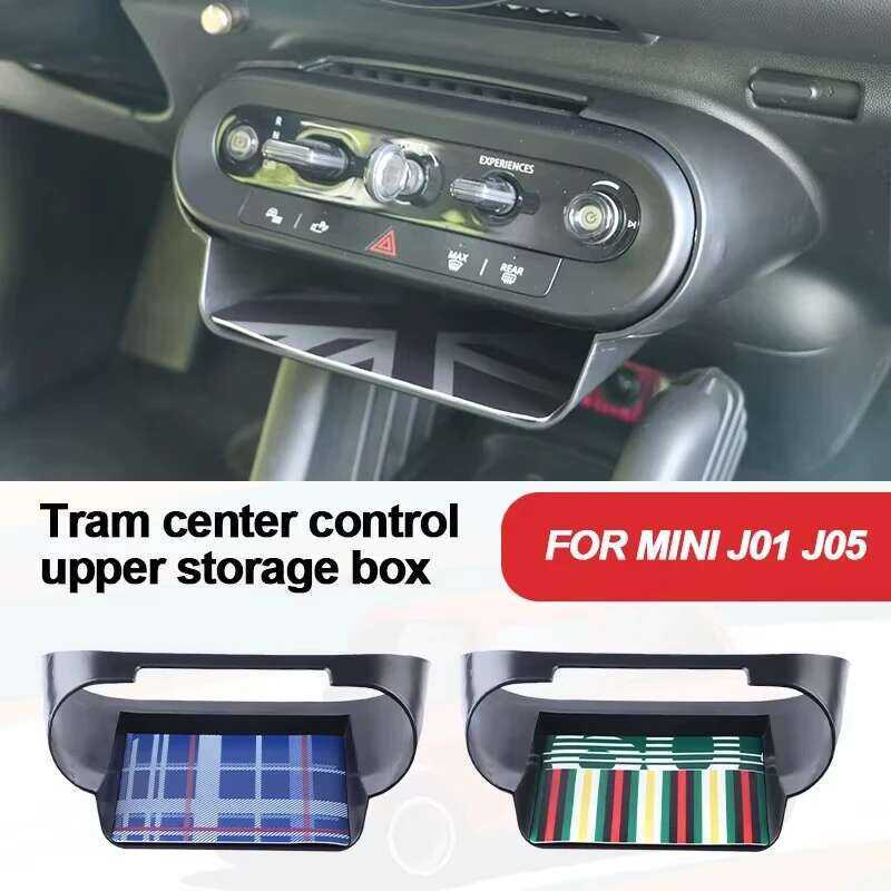 A Union Jack Central Control Upper Layer Storage Box MINI J05 For ...