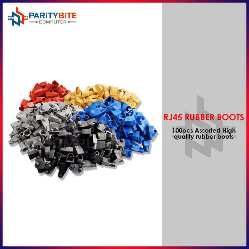 Rj45 Rubber Boot 100Pcs (Assorted Color) Ebd | Shopee Philippines