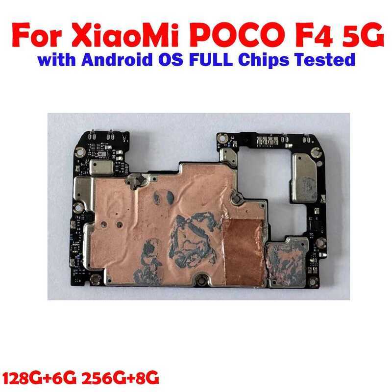 256Gb+8Gb 128G+6G Main Mobile Board Mainboard For Xiaomi POCO F4 5G ...