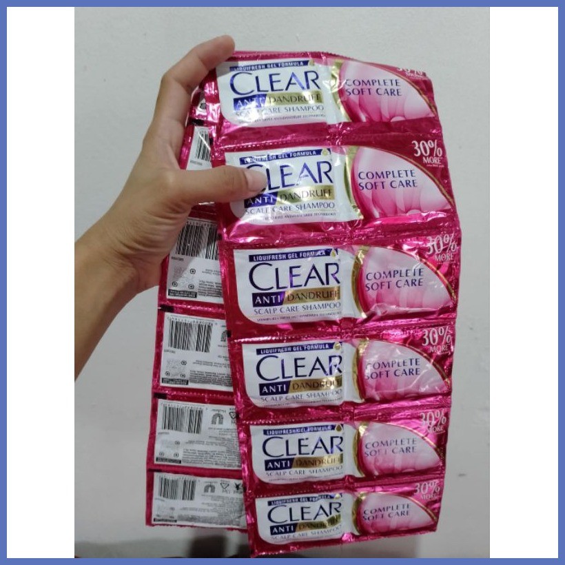 Clear Anti-Dandruff Shampoo (per dozen) | Shopee Philippines