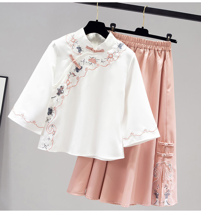 Improved Version Hanfu Women's Style Summer Fairy-like Elegant Ancient ...