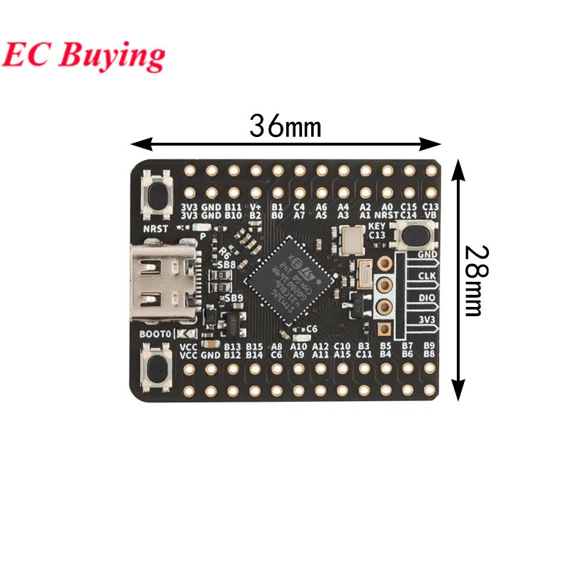 5Pcs/1pc STM32G431CBU6 STM32 Mini Core Chip Development Board Module ...