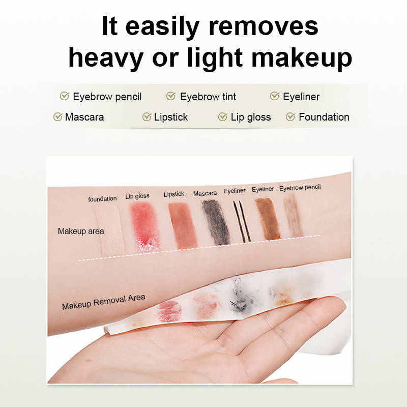 UNNY Makeup Remover Wipes - 10 Individually Wrapped - Gentle All-in-1 ...