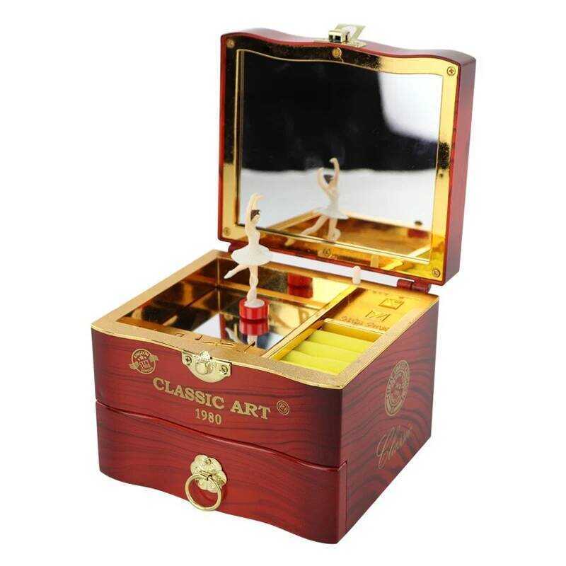 Music Box Melodious Music Beautiful Music Box For Jewelry In-Demand ...