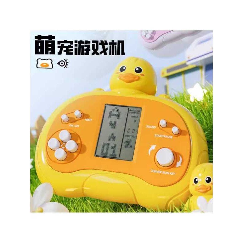 New Tetris Handheld Game Console Super Large Screen Click Music Speed ...
