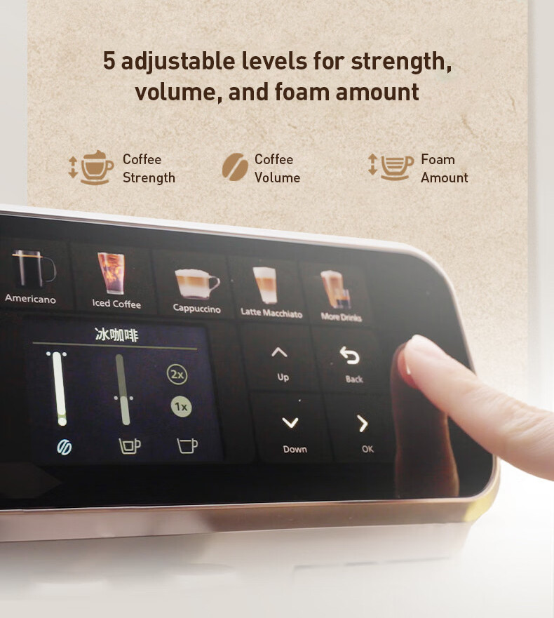 Philips Coffee Maker 5200 Series Pro EP5242 Fully Automatic Espresso ...