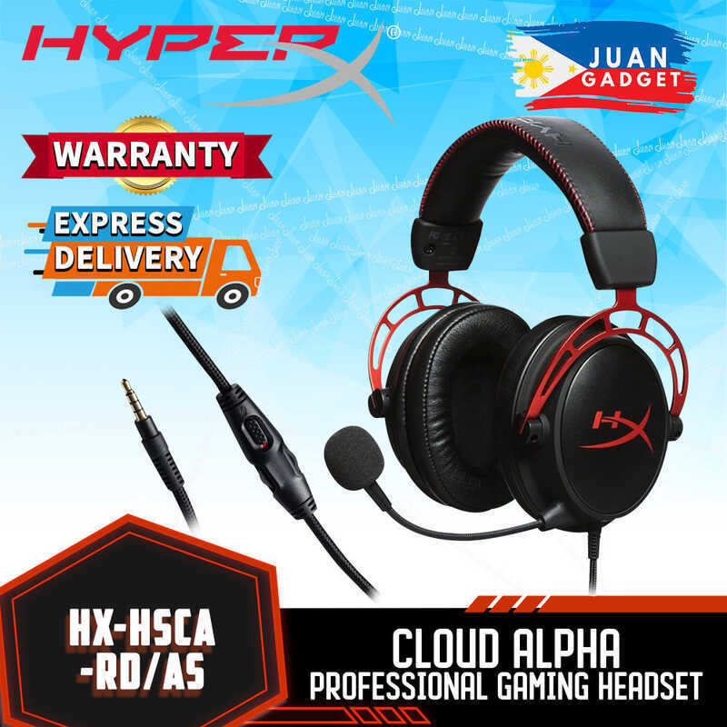 Hyperx Hx-Hsca-Rd/As Cloud Alpha Gaming Headset, Dual Chamber Drivers ...
