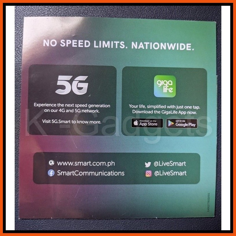 Smart Rocket SIM / Smart 5G Sim - with Free Text/Call // 20GB 7days ...