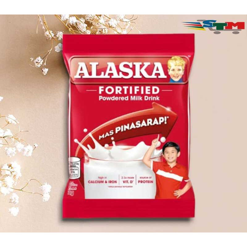 Alaska Fortified Powder Milk (33G,150G,300G,450G,680G) 493 | Shopee ...
