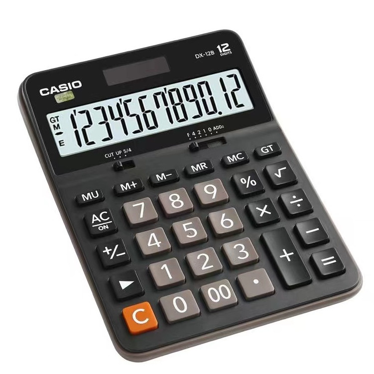 (Genuine) Casio-DX-12B adjustable display desktop calculator | Shopee ...