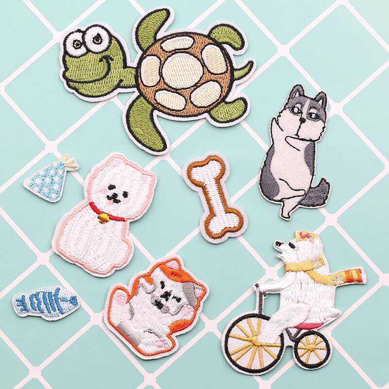 Cartoon Mixed Cloth for Children's Clothes, Pants Iron-on Decorative ...
