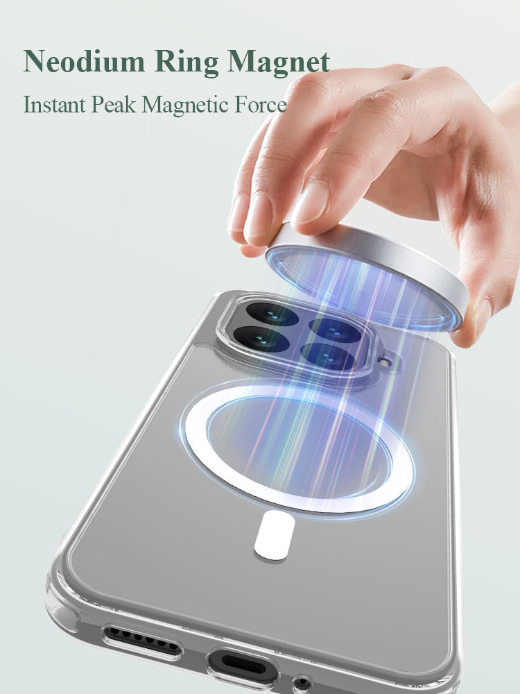 Lenuo&Lereach for Xiaomi 15T Pro 5G Magnetic Case Crystal Clear ...