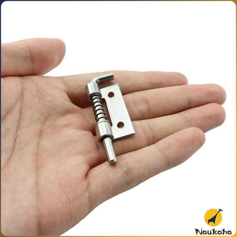 SK Naukahaready In Stock 304 Stainless Steel Loaded Hinge Spring Bolt ...