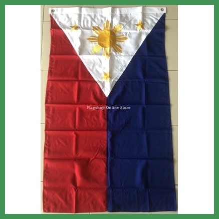 Philippine Flag Watawat ng Pilipinas Bandila 3x5ft Phil Flag (NYLON or ...