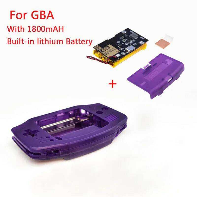 1800Mah 1 3C Built-In Lithium Battery For GBA IPS V3 Backlight Pre ...