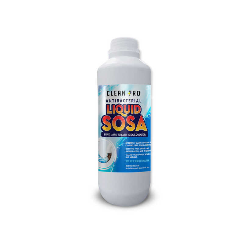 Clean Pro Antibacterial Liquid Sosa 1 Litter D74 | Shopee Philippines