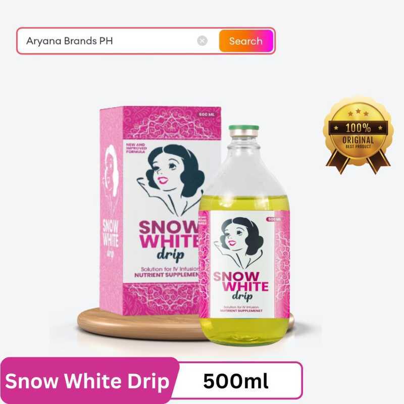 Snow White Gluta Drip Complete Set With Collagen- Your Beauty Whitening ...