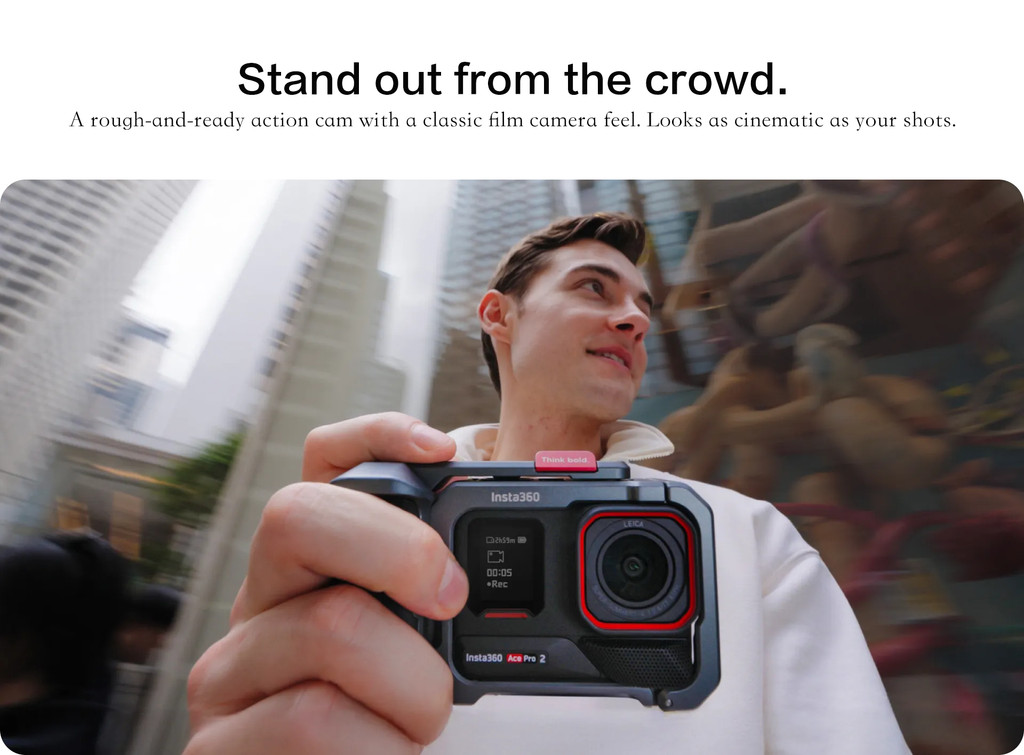 Insta360 Ace Pro 2/Insta360 Ace Pro Xplorer Grip Kit for Vlog Shooting ...