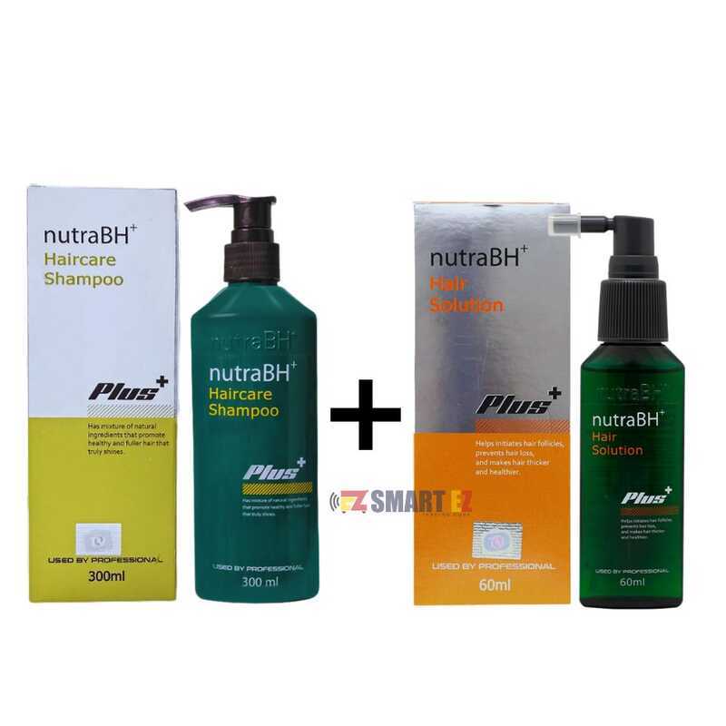 Nutrabh+ Complete Hair Revival System | Anti-Hair Loss Duo ...