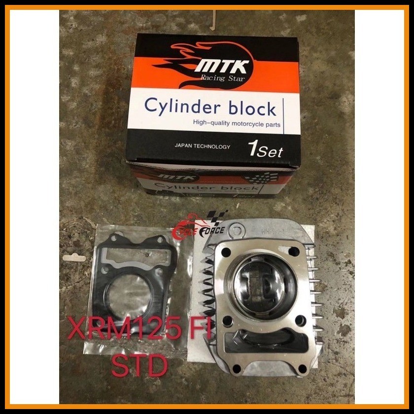 motorcycle mtk cylinder block set for xrm125 Fi new standard STD ...