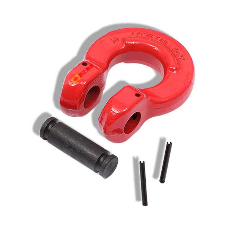 G80 Swivel Hook Ohm Manganese Lifting Chain Connector Ring Steel ...