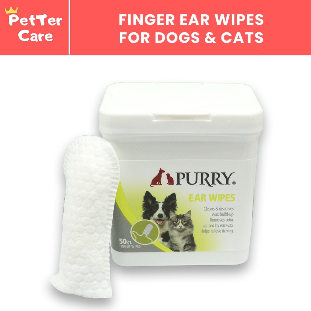 PURRY Ear Cleansing Wipes 50pcs | Shopee Philippines