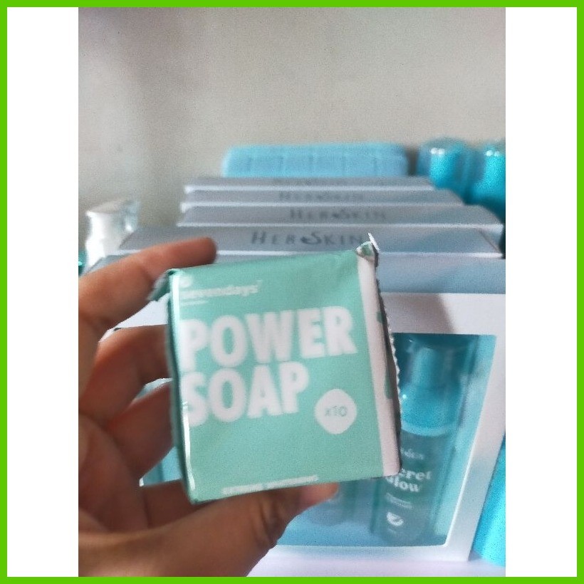SEVENDAYS7 7 DAYS POWER SOAP 10x Whitening Scar Fader | Shopee Philippines