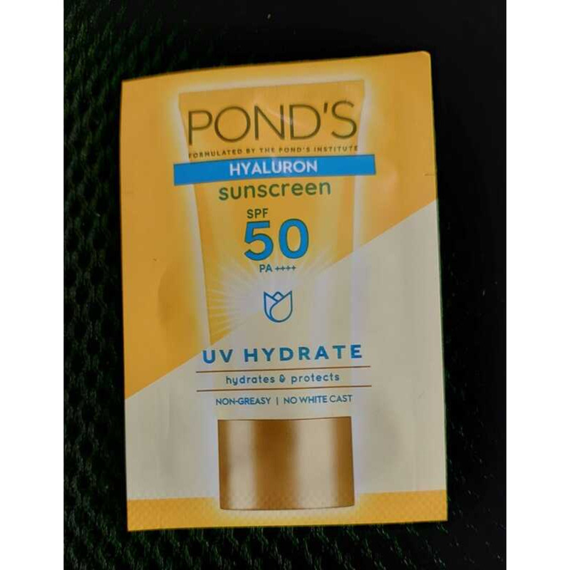 06C Pond's HYALURON SUNSCREEN SPF 50 UV HYDRATE 2Ml SACHET | Shopee ...