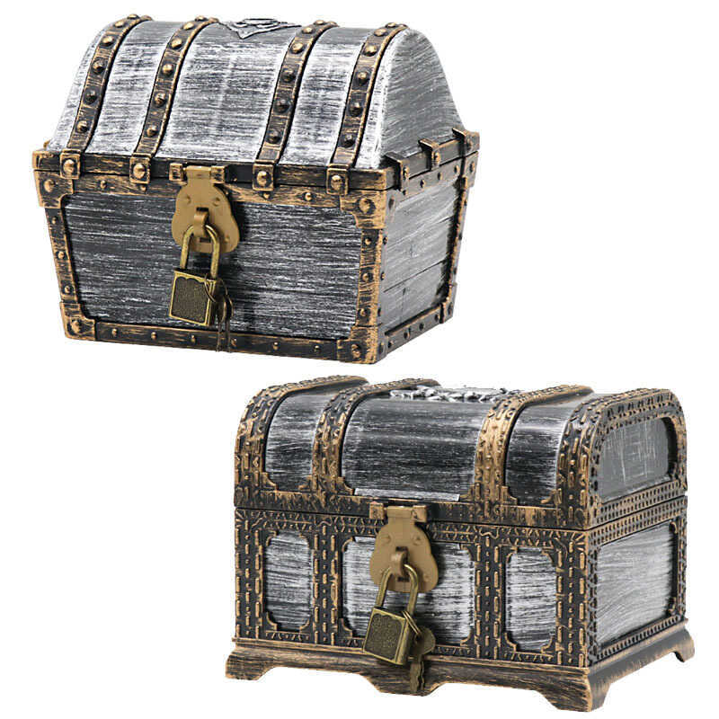 Treasure Chest Pirate Children's Treasure Chest Plastic Large Treasure ...