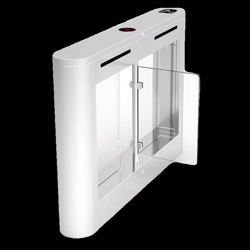 ☑♥ Access Control Swing Gate Acrylic Barrier Pedestrian Passage Gate ...