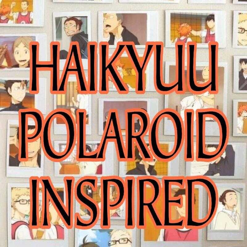 Haikyuu Polaroid Inspired ( Worth Of 50Pesos To Proceed) | Shopee ...
