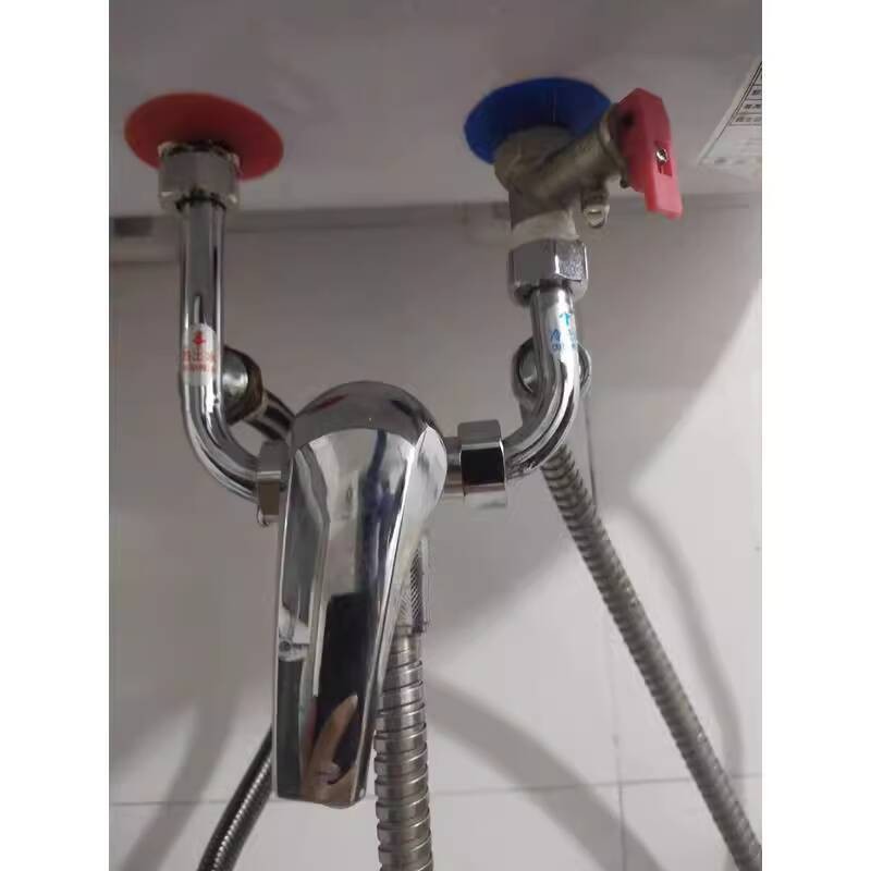 ☑♥ Electric Water Heater Mixing Valve Exposed Shower Accessories ...