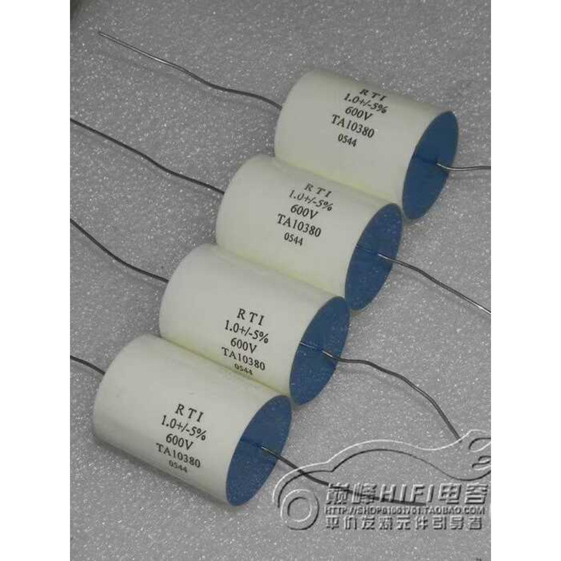 American RTI audio TA series 600v1uf Teflon Gold Foil Non-polar ...