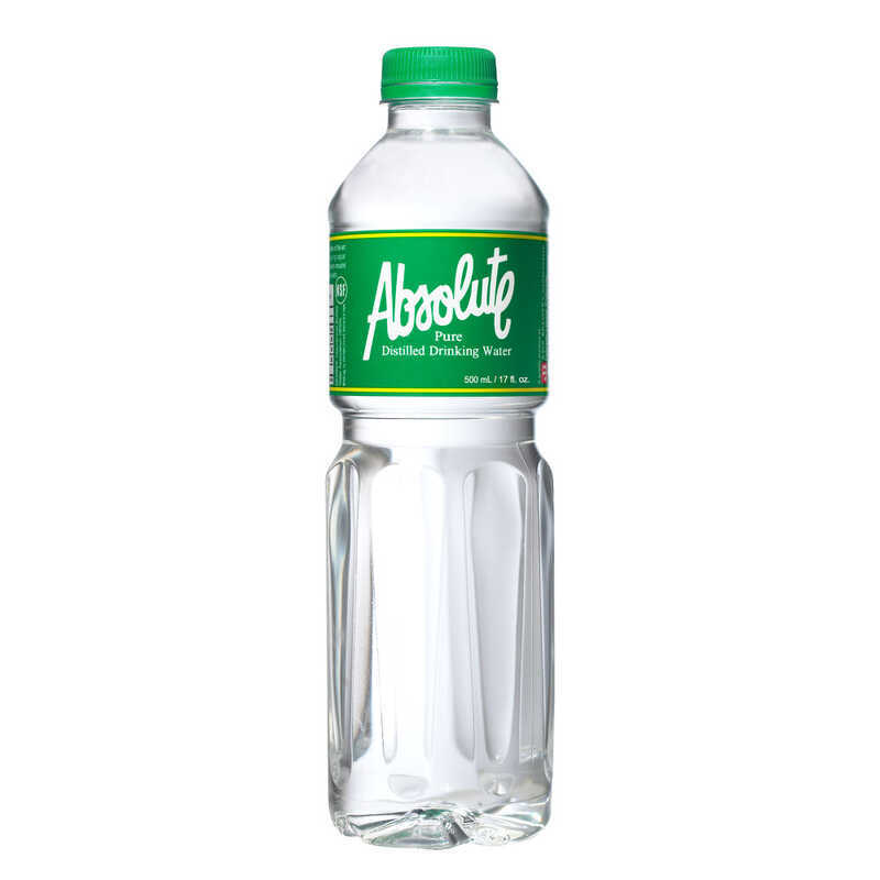 ABSOLUTE Pure Distilled Drinking Water 500Ml FDA | Shopee Philippines