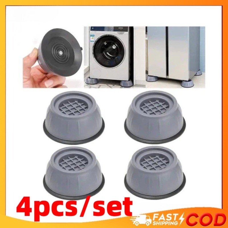 4Pcs Washing Machine Foot Pads for Anti-vibration Washer and Dryer Anti ...
