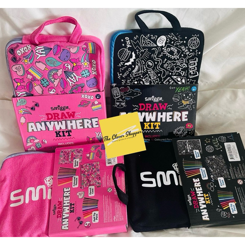 Smiggle Draw Anywhere Kit | Shopee Philippines