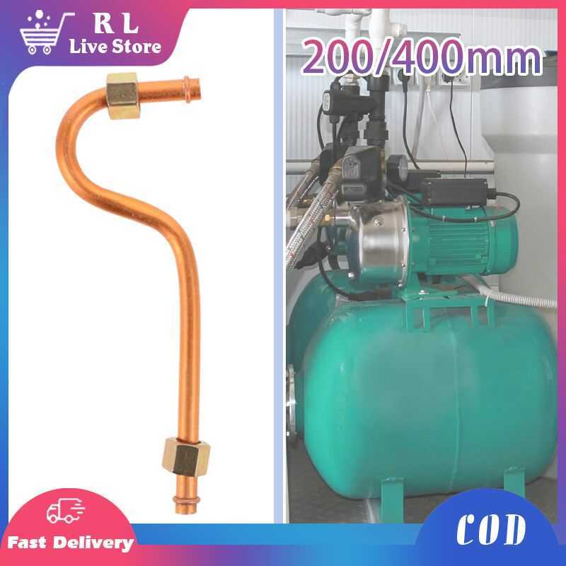 Compressor Exhaust Tube 200mm 400mm Intake Spare Part Aluminum Copper ...