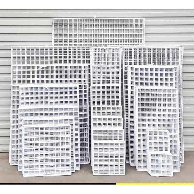 Mesh Grid Wire Mesh Supermarket Hanging Net Shelf White Iron Mesh ...
