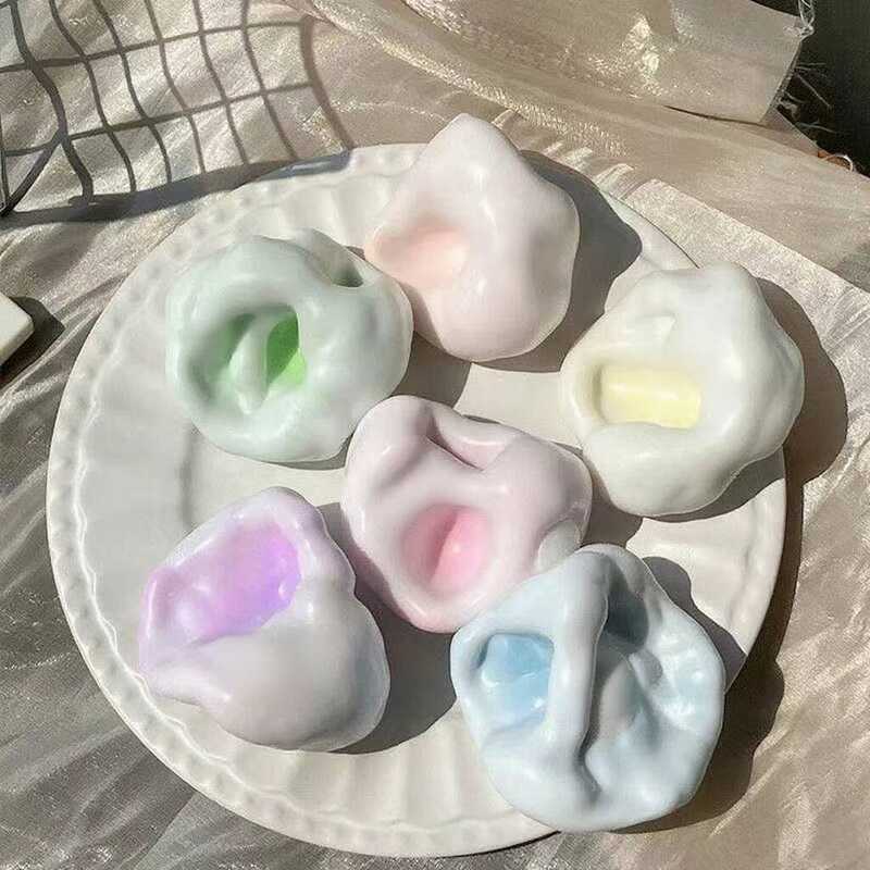 Mini Slow Rebound Stress Ball Fidget Toys For Kids DIY Shaped Ice Skin ...